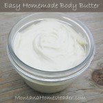 Easy Homemade Body Butter Recipe - Montana Homesteader